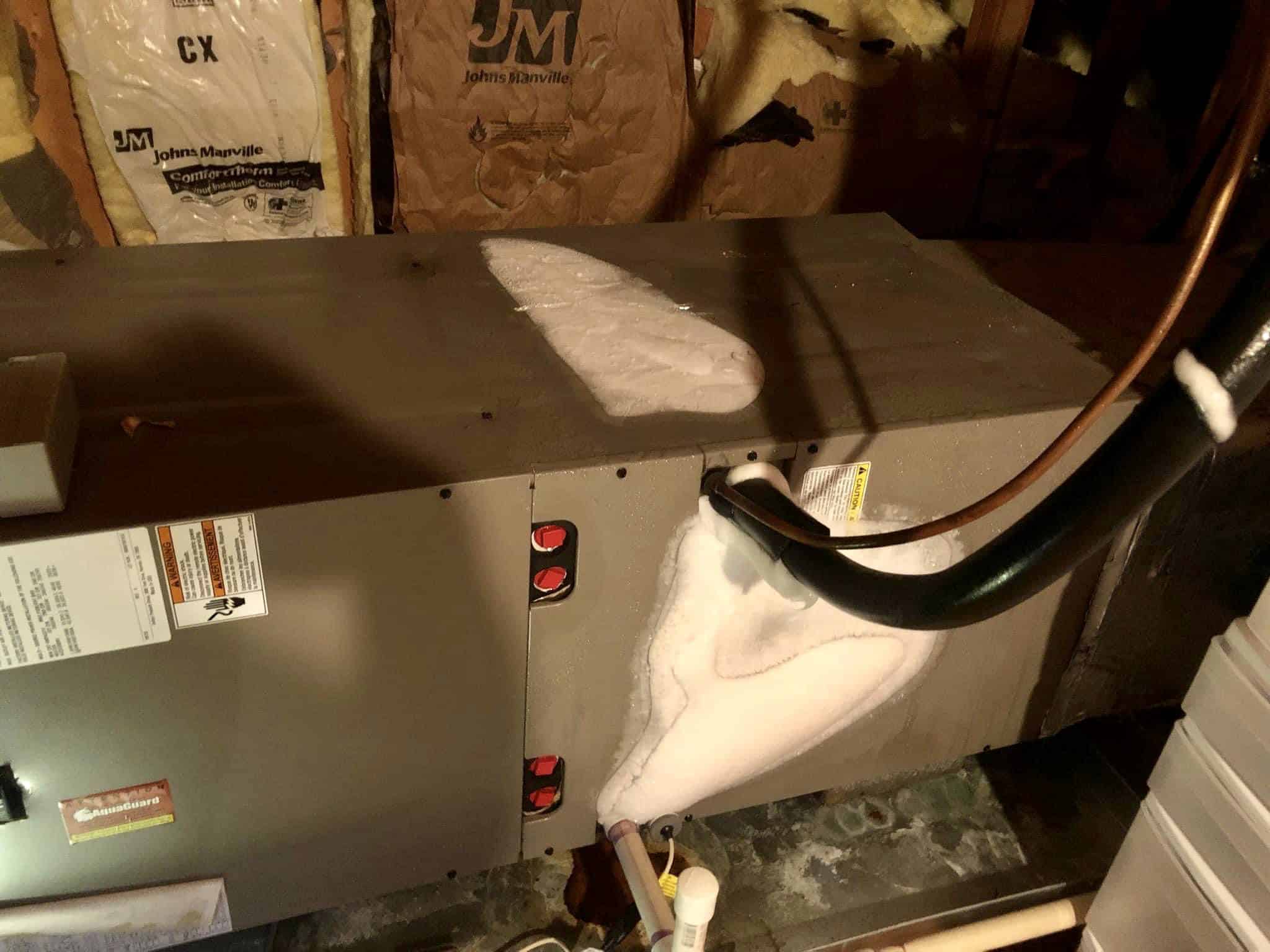 Why is There Ice on Your AC? - Richmond Home Inspector